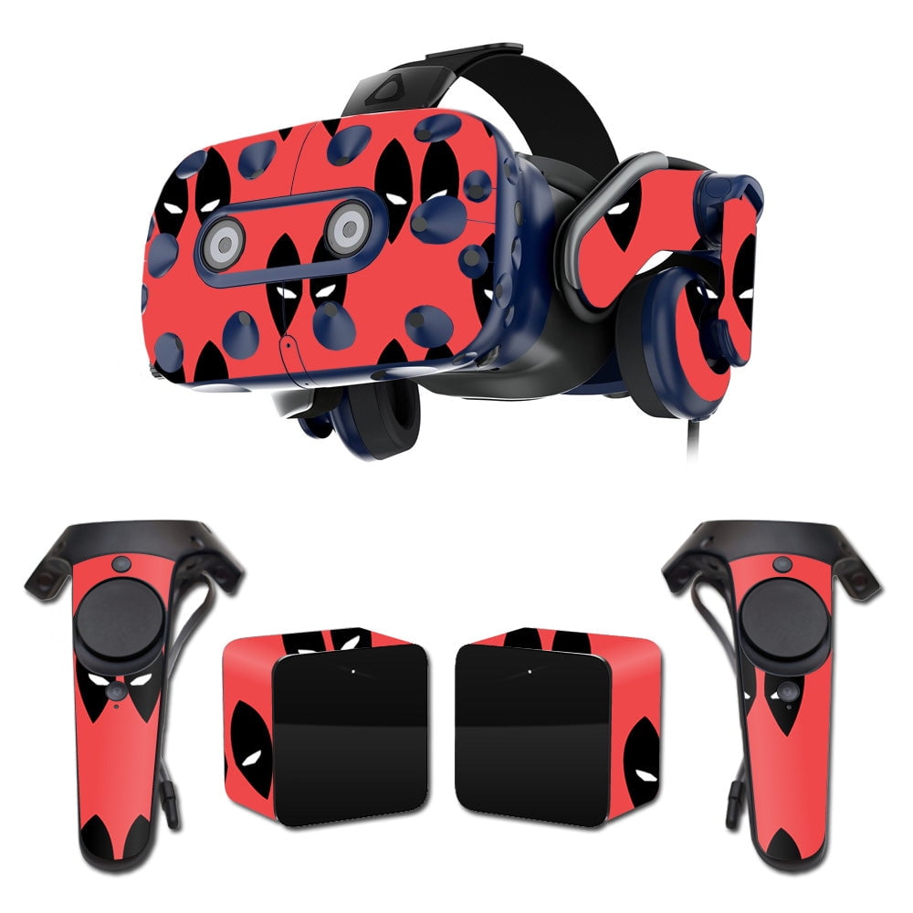 Skin Decal Wrap Compatible With HTC VIVE Pro VR Headset Sticker Design ...