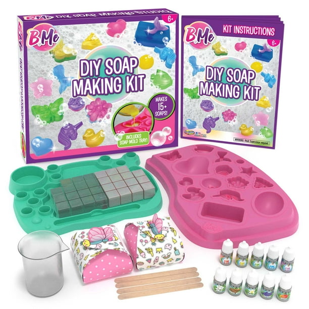 Creative Kids Make Your Own Soap Lab Craft Kit (15 Pieces) - Walmart.com