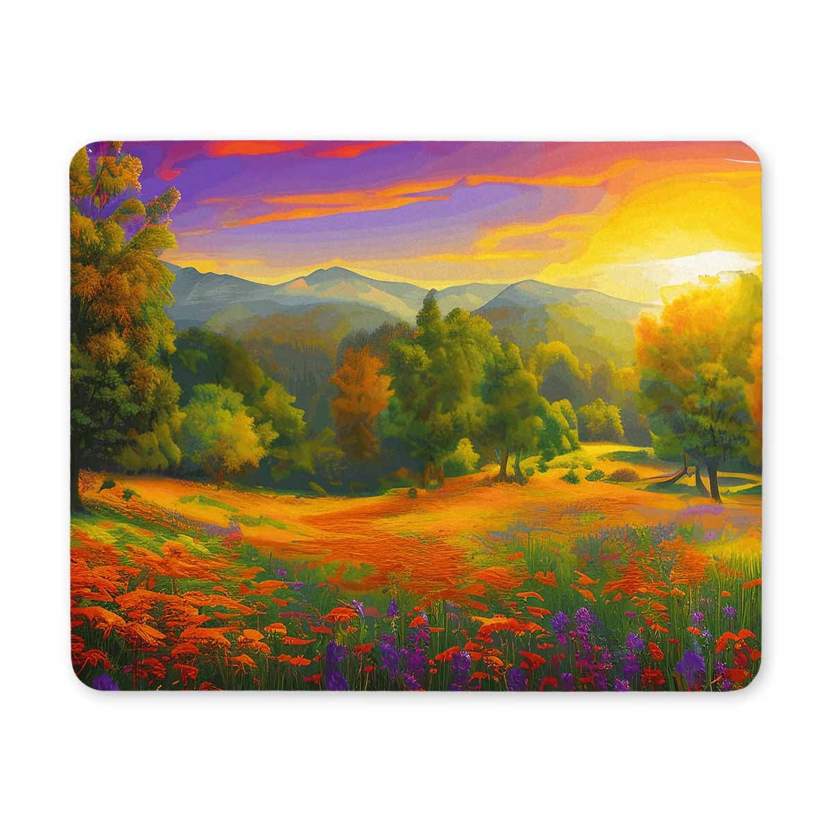 Computer Art Floral Mouse pad Design, high-end Texture Plant Mouse Pads ...