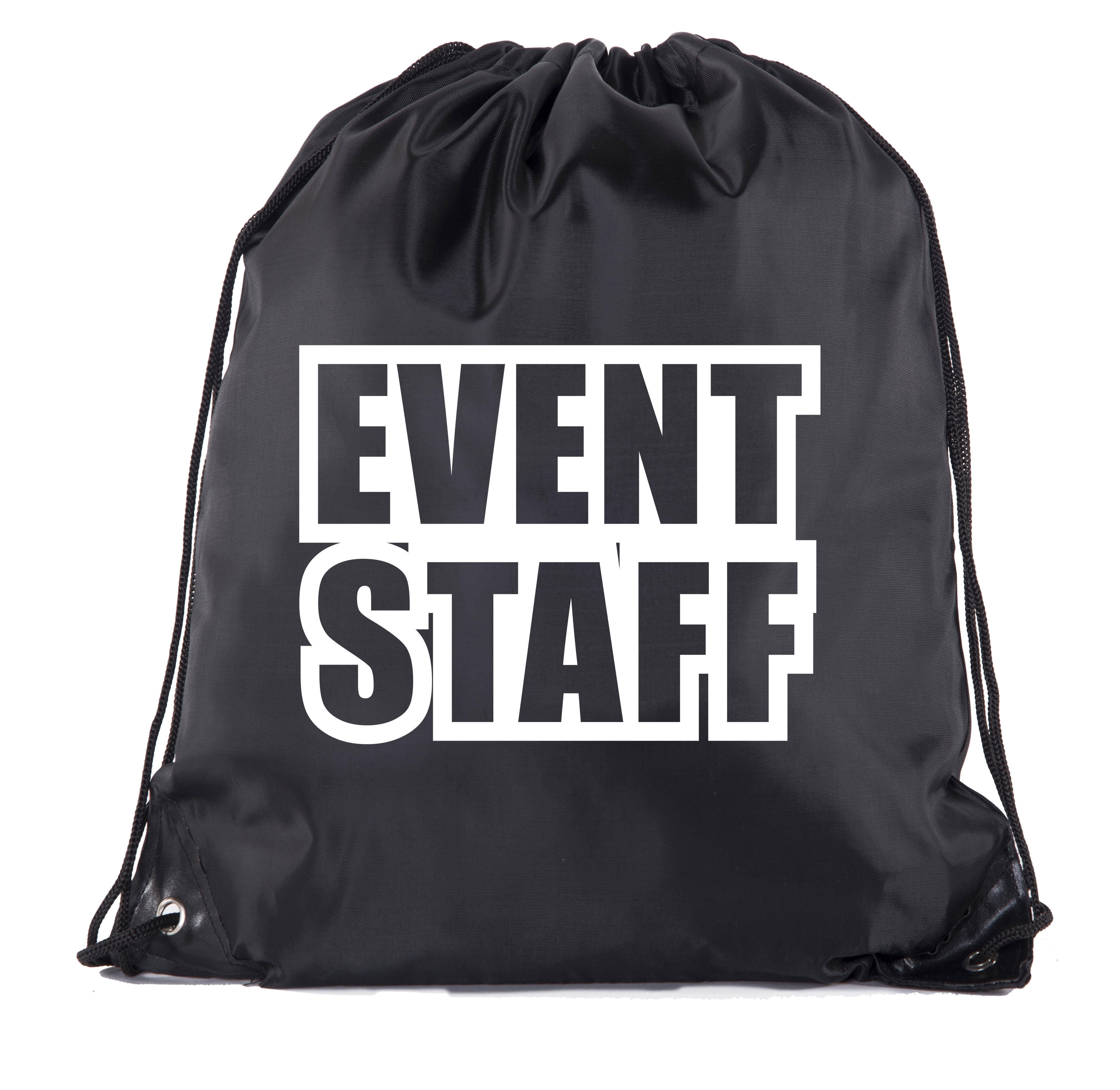 Event Staff Drawstring Backpacks, Crew Bags for Emergency Kits, & Water ...