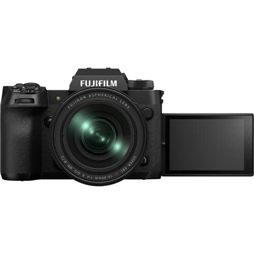 Fujifilm X-H2 Mirrorless Camera with XF16-80mm Lens - Black Fujifilm X-H2 Mirrorless Camera with XF16-80mm Lens - Black