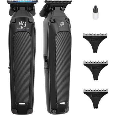 Royal Clips Hair and Beard Fade Kit 2.0 – Professional Clipper, Trimmer ...