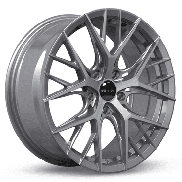 RTX Contour 17x7.5 5x114.3 ET40 CB73.1 Gunmetal Machined Wheel ...