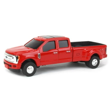 ERTL Die-Cast Ford F-350 Pickup Toy Farm Playset with Gooseneck Trailer ...