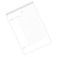 TOPS™ FocusNotes™ Top-Wire Notebook, 8 1/2" x 11", Blue/White, 70 ...