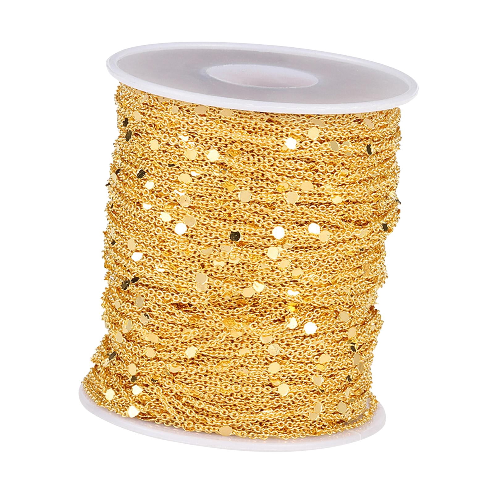 Cadenas de metal perfecl Cadena de bolas 2M Amarillo | Walmart en línea