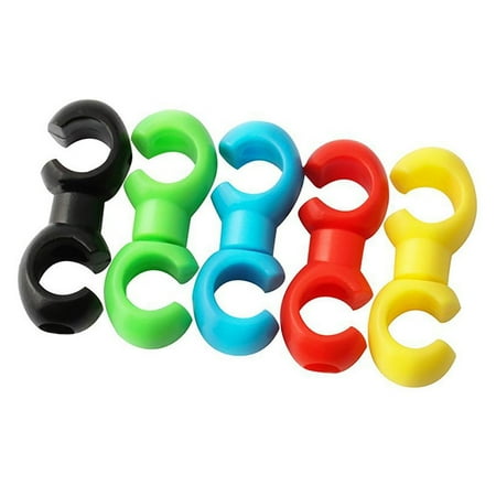 10 Pieces Brake Cable Clips MTB Mountain Removable S-Type Guide Gear ...