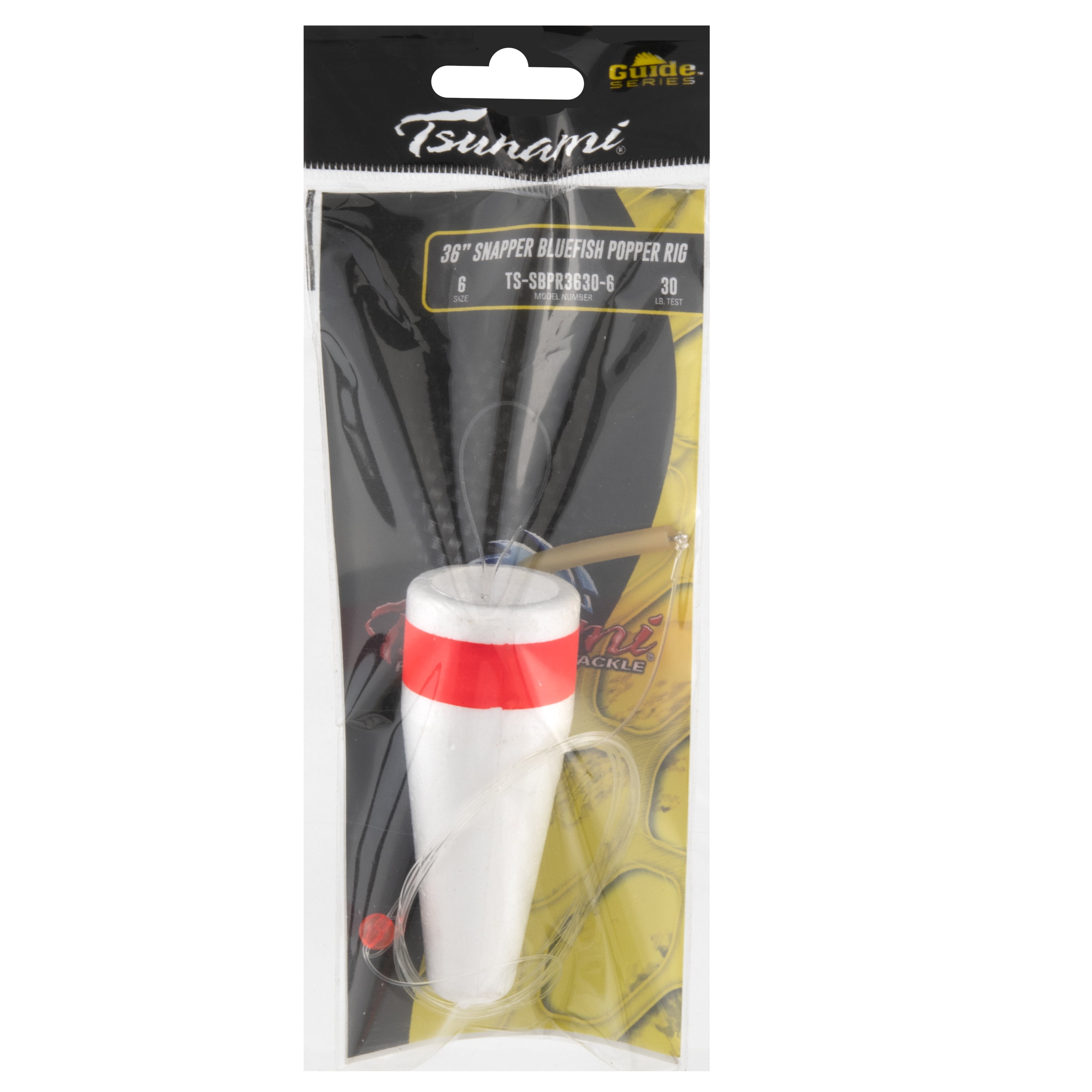Tsunami Snapper Bluefish Pop Rig-#6-36" - Walmart.com