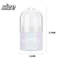 Face Glitter Body Gel,Holographic Cosmetic Powder Festival Glitter ...