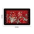Danhjin Valentine's Day Door Mat, 15.74x23.62in Welcome Mats Outdoor ...
