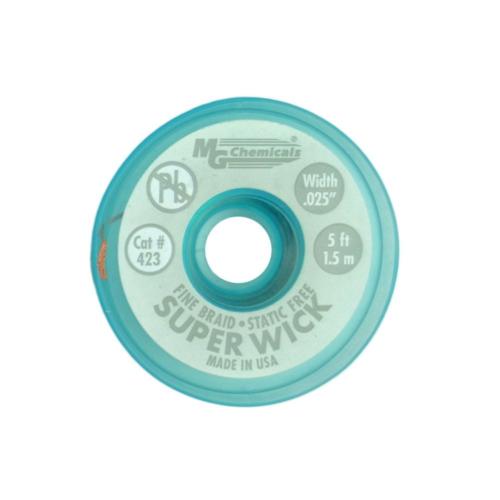 Fine Braid Super Wick #1 White - 5ft - Walmart.com