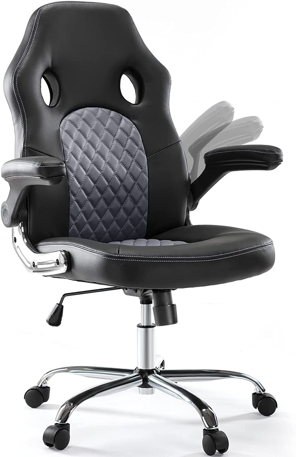 Gaming Office Chair - Ergonomic Executive Swivel Computer Desk Chair ...