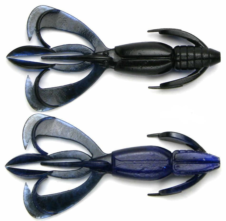 Keitech Crazy Flapper 4.4 inch Soft Plastic Creature Bait 6 pack ...