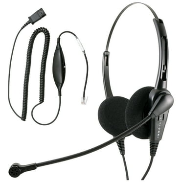 IPD IPH-165 Binaural Phone Headset with HIS-02 cable and Noise ...