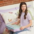 3C4G Fairy Garden Portable Lap Desk in Green & Purple, Tweens, Girls ...