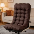 Durable Crafted Integrated Chair Cushion with Ergonomic Lumbar Support ...
