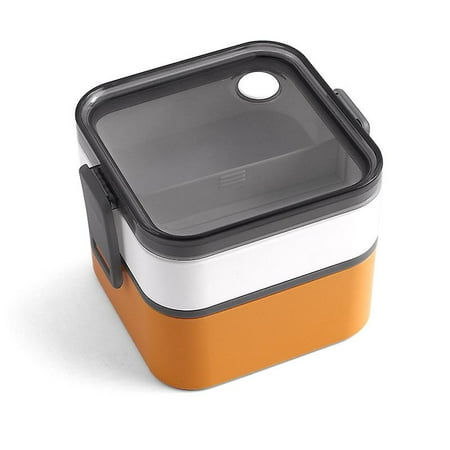 2 Layer Hermetic Lunch Box Girl Miss Packed Lunch Portable Microwavable ...