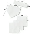 Athletic Works Throw Down Baseball Base Set, White Rubber, Lightweight ...