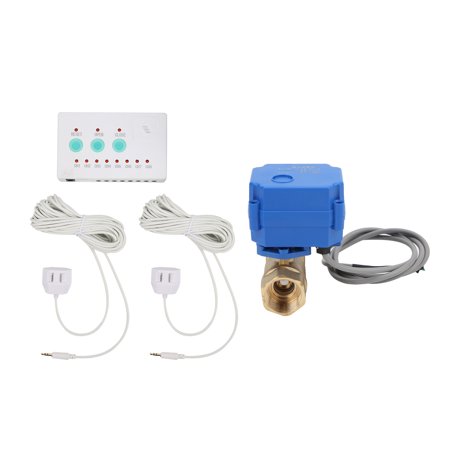 Water Leaking Sensor Detector Valve Water Leaking Detection Kit Single ...