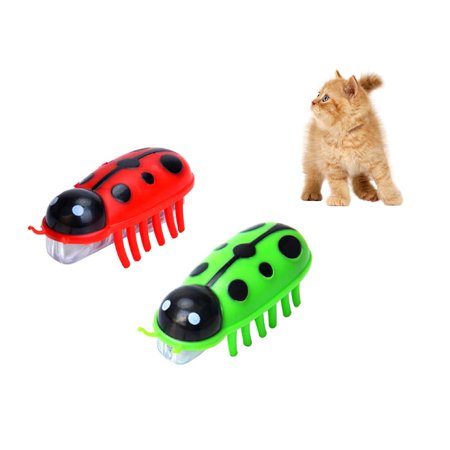 relayinert 2 Pieces Mini Beetle Electric Insect Cat Dog Mouse Bug ...