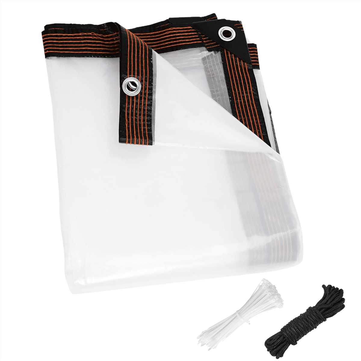 Click here for Unbranded 6.6x13 Ft Clear Waterproof Tarps Heavy D... prices