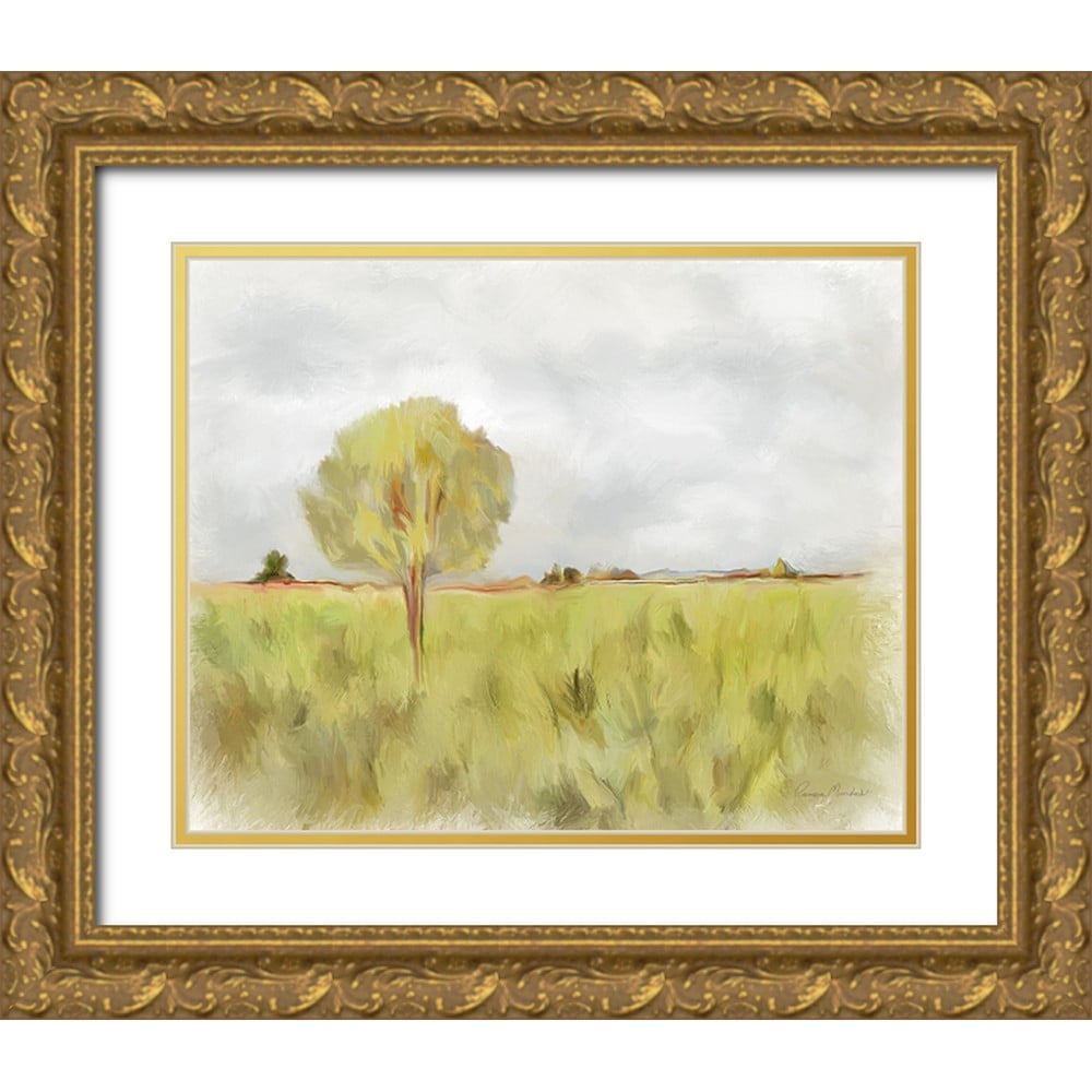 Murdock, Ramona 14x12 Gold Ornate Wood Framed with Double Matting ...