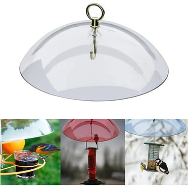 Waterproof Feeder Weather Guard, 1 Piece Clear Plastic Cover for Wild ...