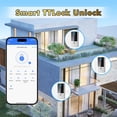 Smart Lock, 7-in-1 Keyless Entry Door Lock with Fingerprint, Remote ...
