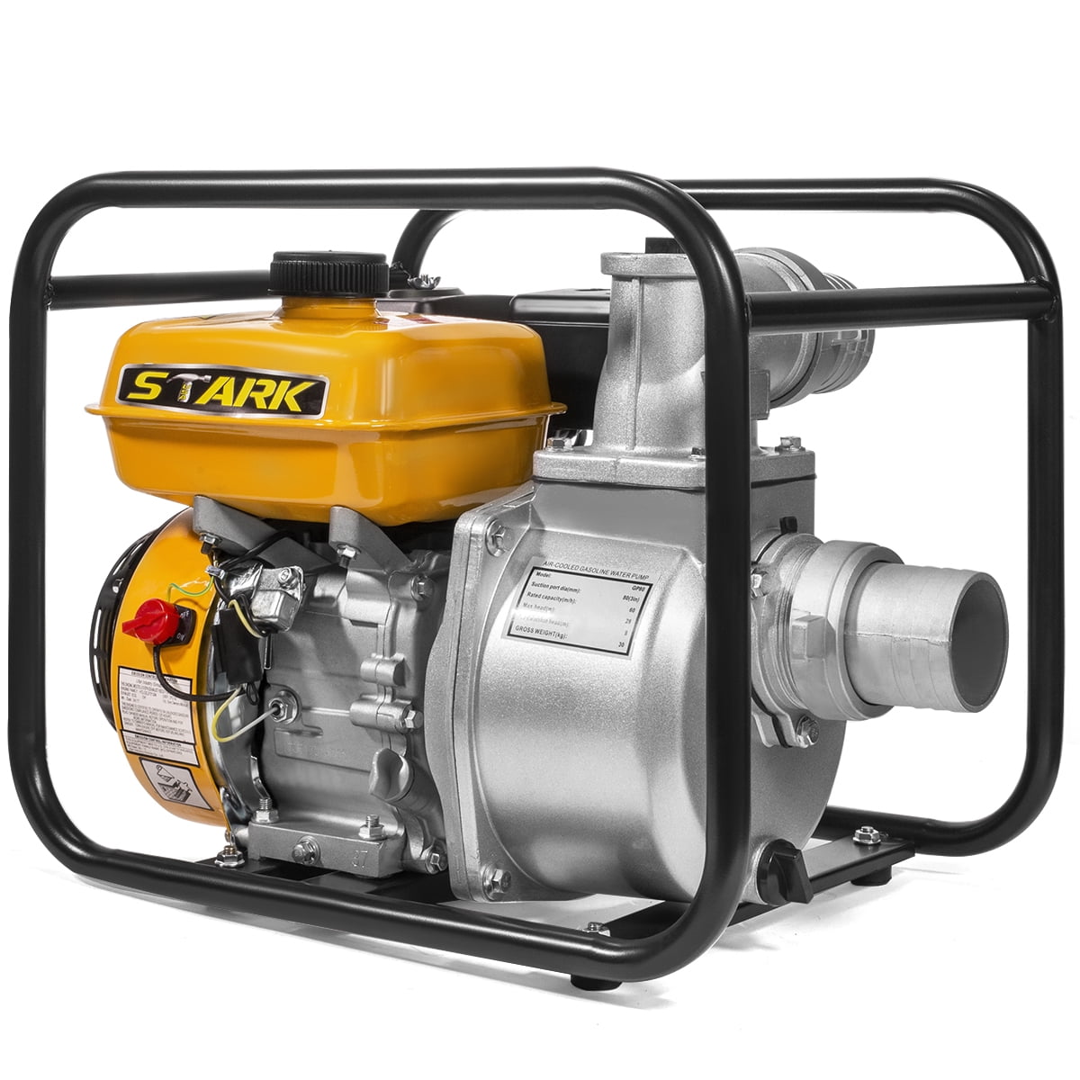 Xtremepowerus 7hp Gasoline Water Pump Gas Powered Water Transfer Pump 4 Stroke Portable Water