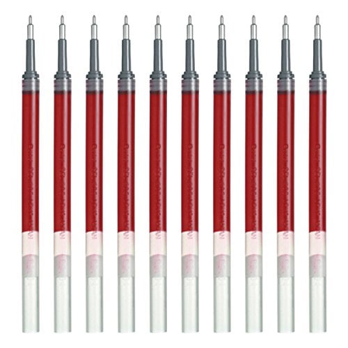 Pentel Refills Ink for EnerGel Liquid Gel Pen, 0.5mm, Red Ink, Value ...