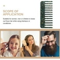 Wide Tooth Comb for Curly Hair Detangling Simple Straightening Combs ...