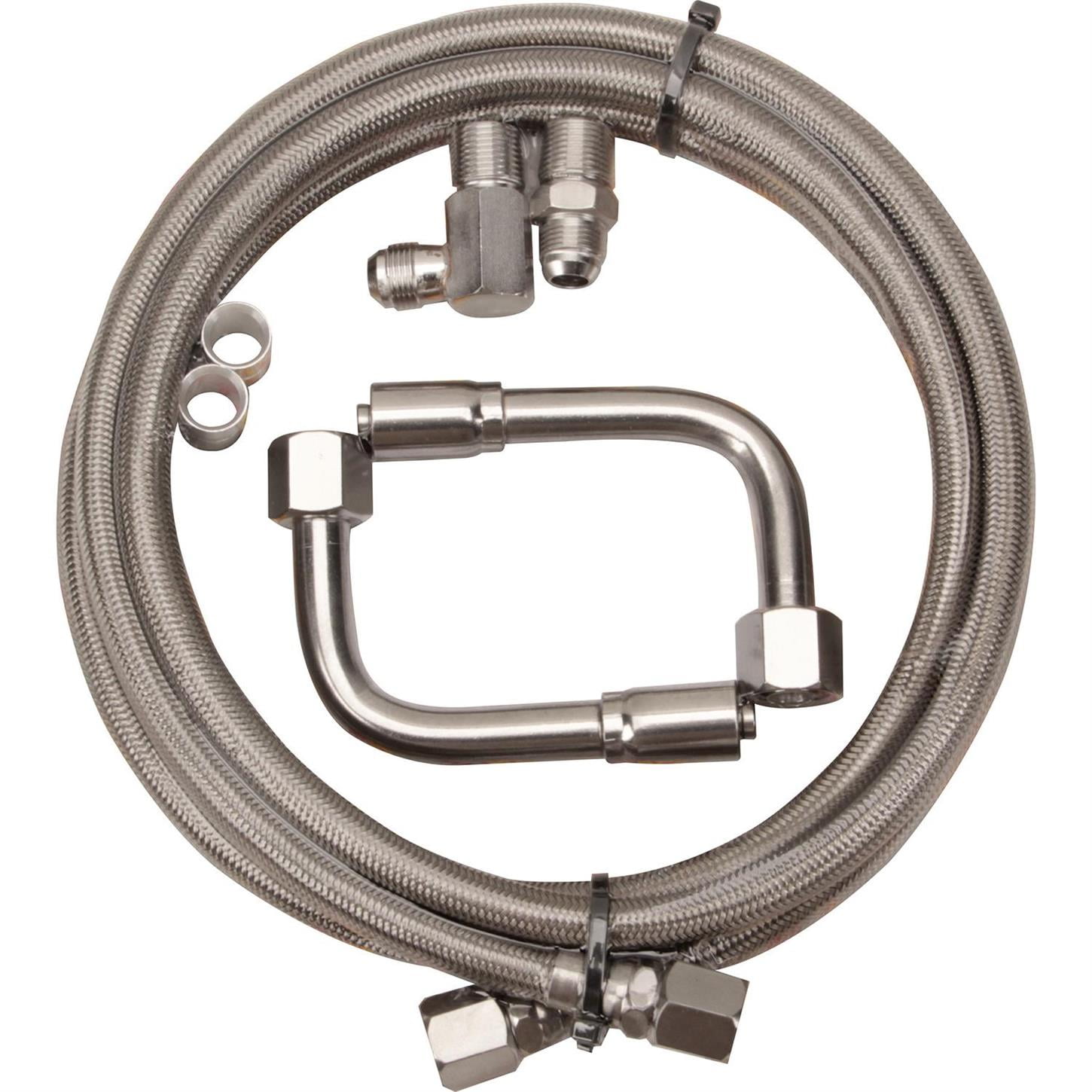 Gotta Show 343200 Braided Stainless Steel Heater Hose Kit - Walmart.com
