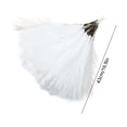 10 Stems Lavenders Pampas Grass Decor, Fluffy Faux Dried Pampas Plumes ...