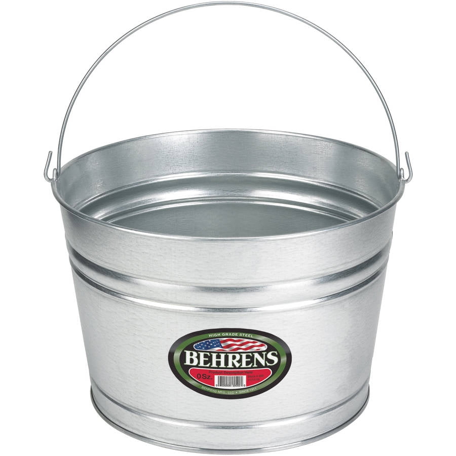 Behrens C17GS 4.25 gal Galvanized Steel Pail - Walmart.com