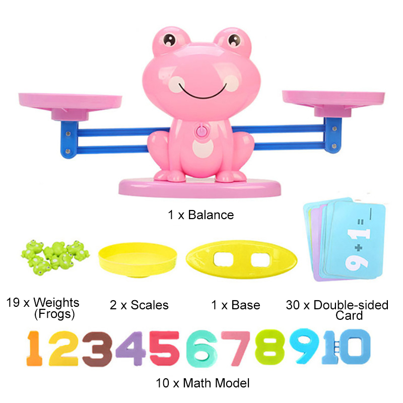 Early Childhood Education of Frog Balance Funny Frog Balance Learning ...