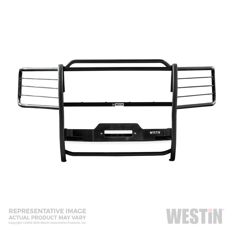 Westin 2015-2018 Ford F-150 Sportsman Winch Mount Grille Guard - Black ...