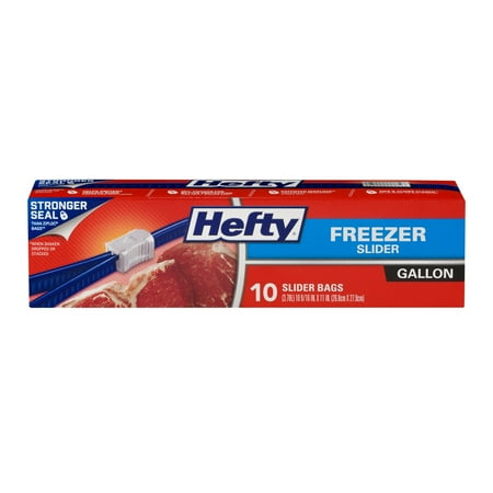 013700824104 UPC - Hefty/Pactiv Hefty One Zip Freezer Bags, Gallon Size ...