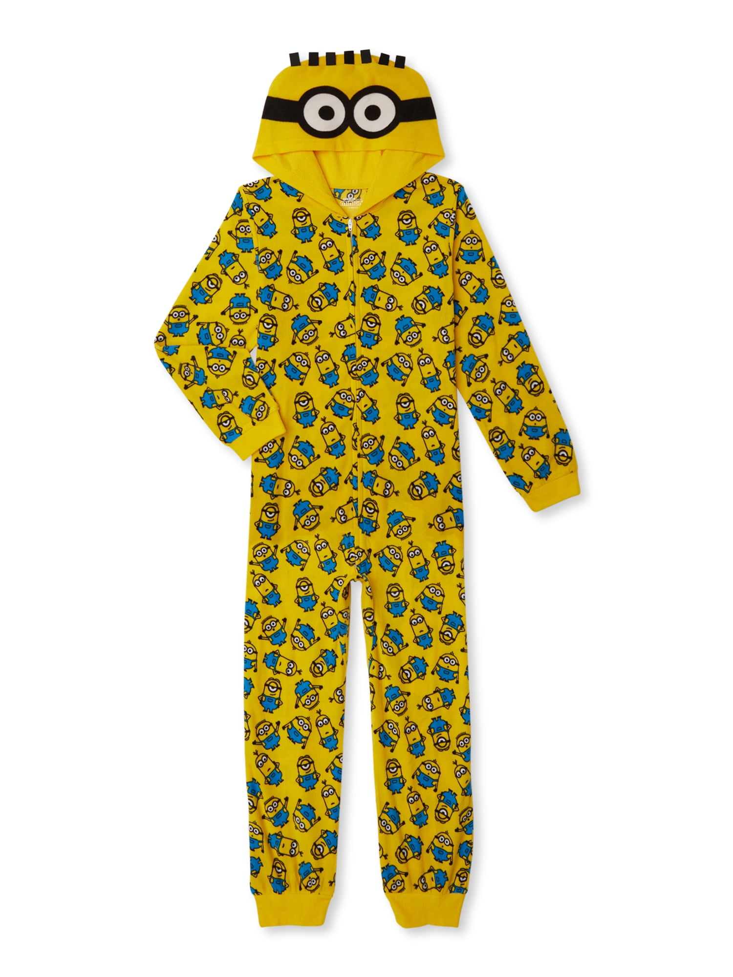 Minions Hooded Blanket Sleeper, Sizes 4-12 - Walmart.com
