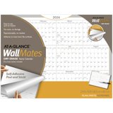 AT-A-GLANCE 2024 Office Planner, WallMates Self-Adhesive Dry-Erase ...