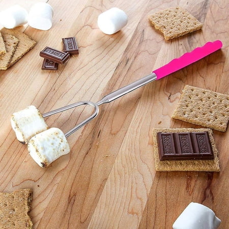 Marshmallow Toasting Kit,5 Pcs Marshmallow Roasting Bbq Sticks For Kid ...
