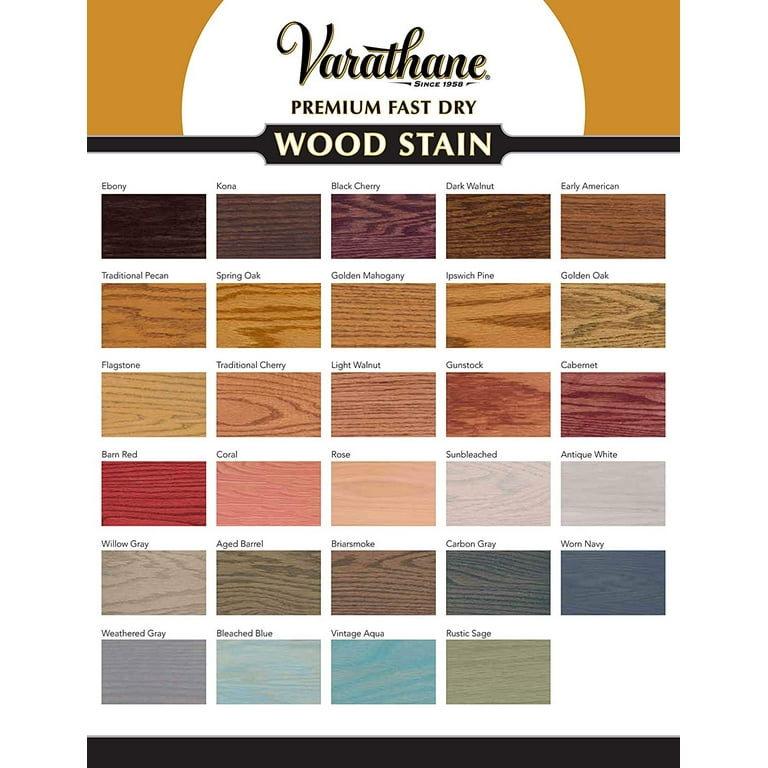 Varathane Water-based Wood Stain Color Chart Officially Authorized ... Varathane Water-based Wood Stain Color Chart Officially Authorized ...