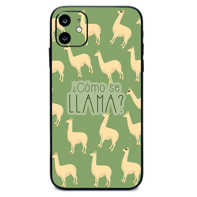 Skin Decal Wrap Compatible With Apple iPhone 11 Sticker Design Llama ...