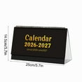 Eoozwa 2 Counts 2026 Desk Calendar Minimalist Paper Wall Calendar with ...