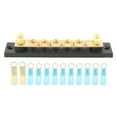 Integrated Bus Bar Busbar Board Dual Row 10 Position M6 Terminal Stud ... Integrated Bus Bar Busbar Board Dual Row 10 Position M6 Terminal Stud ...