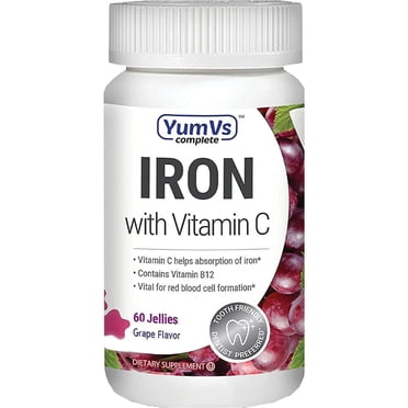 Ferrocite Iron Supplement Pills, Ferrous Fumerate Tablets, 100ct ...