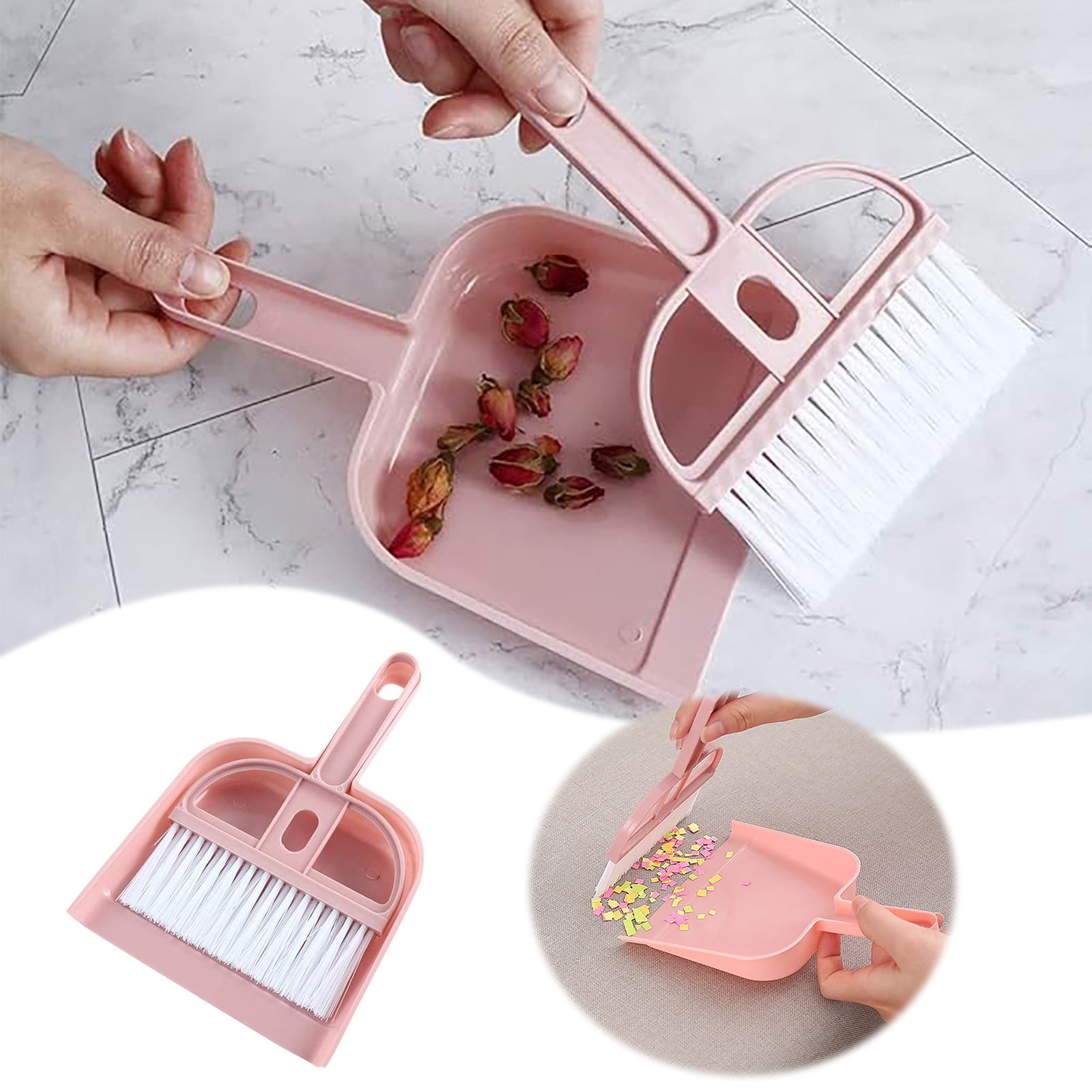 Mini Juego de Recogedor y Cepillo Mini Recogedor con Cepillo Cepillo de ...
