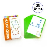 BAZIC Multiplication Flash Cards, Numbers Math Flashcards (36/Pack), 1 ...