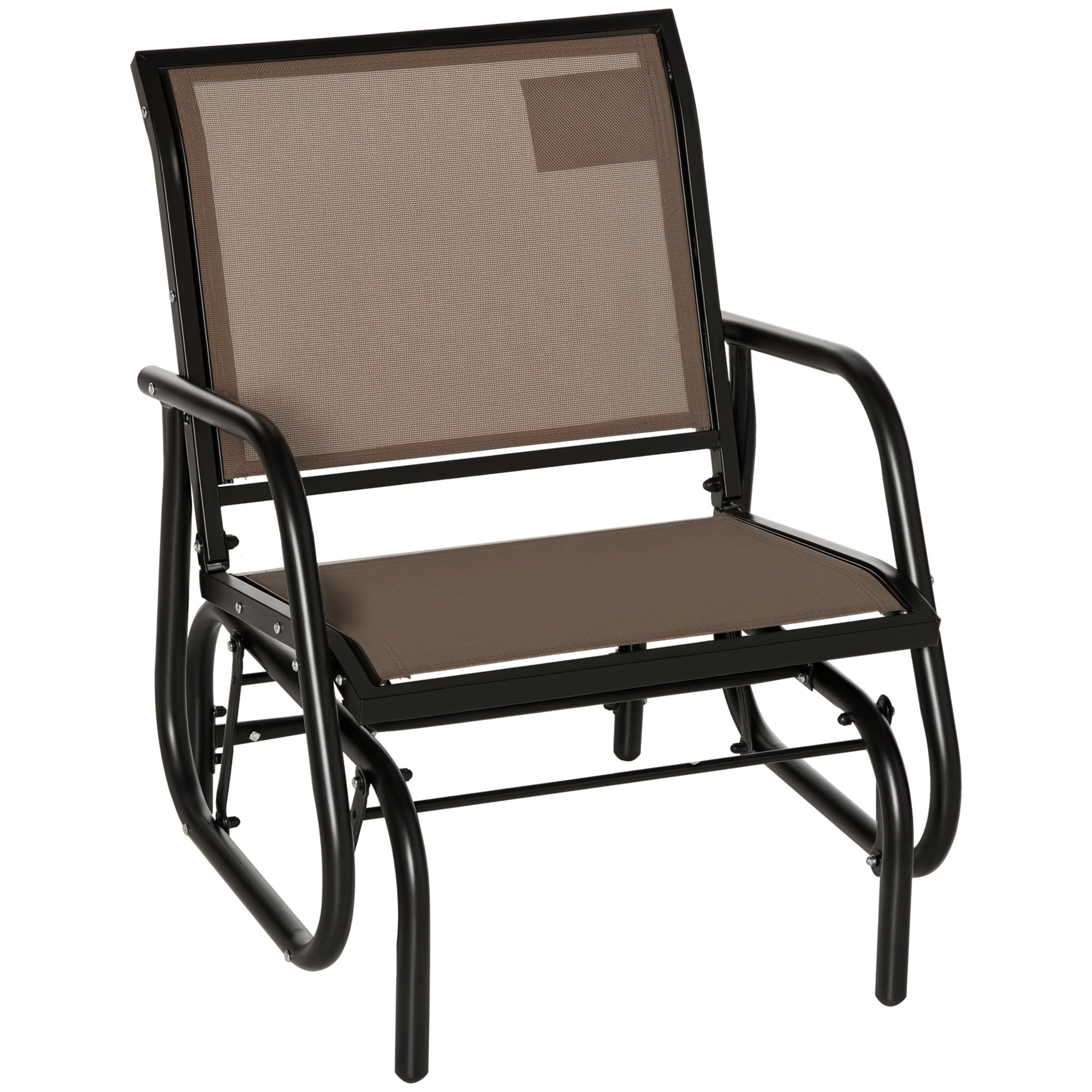 Click here for Outsunny Patio Glider  Metal Frame Outdoor Glider... prices