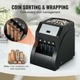 KFFKFF Roller 230 Coins/min 4 Coin Tubes and USD Coin Sorter Coin ...