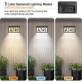 Solar Address Sign, House Numbers for Outside Light Up, 3 Colors ...